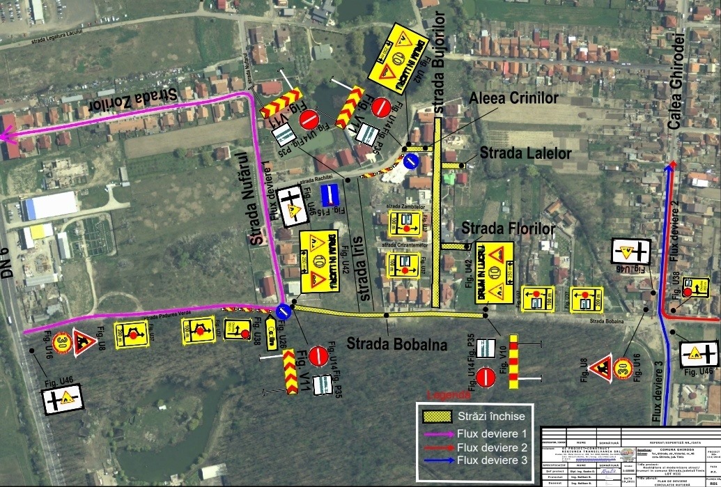 Anunț important pentru locuitorii din Ghiroda - străzi blocate și ...