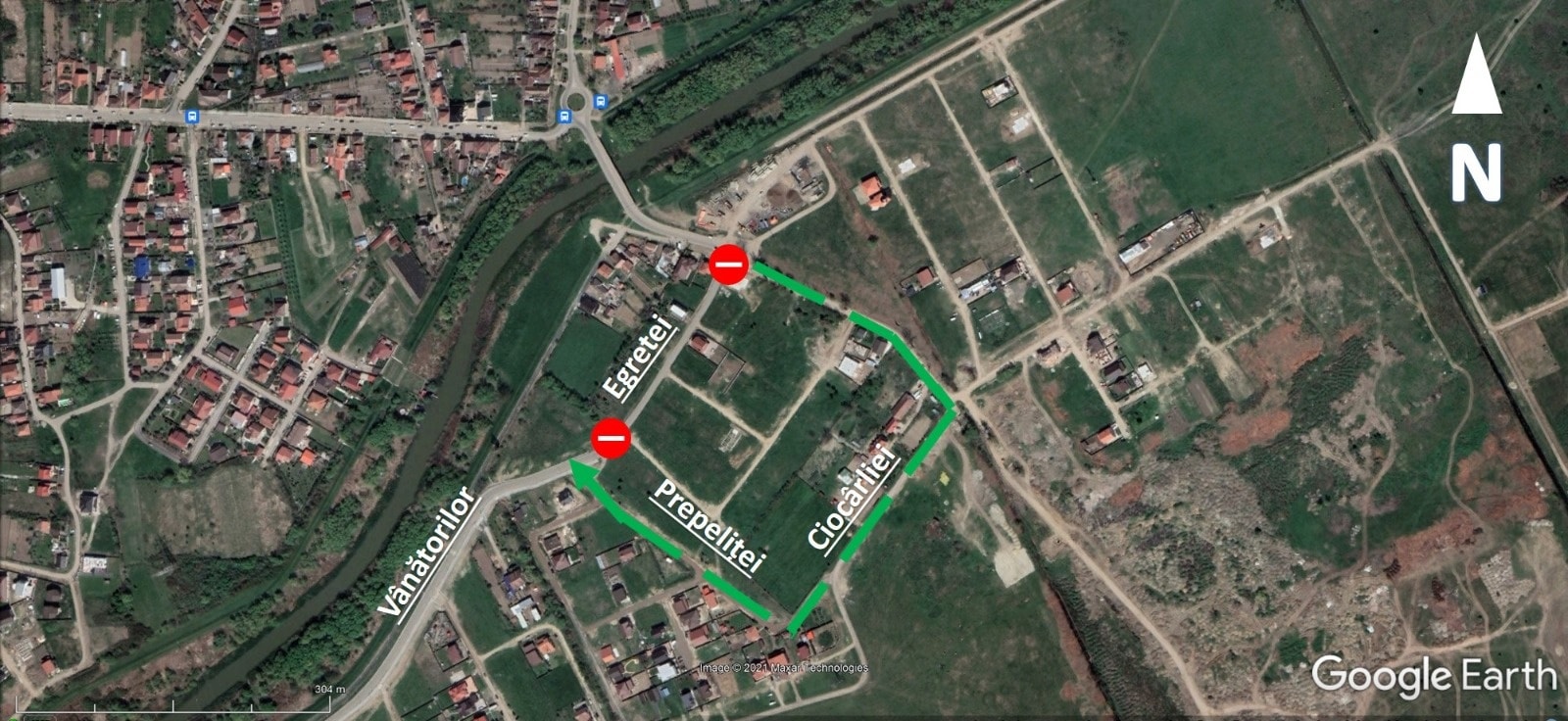 harta strazi ghiroda - PRESSALERT.ro