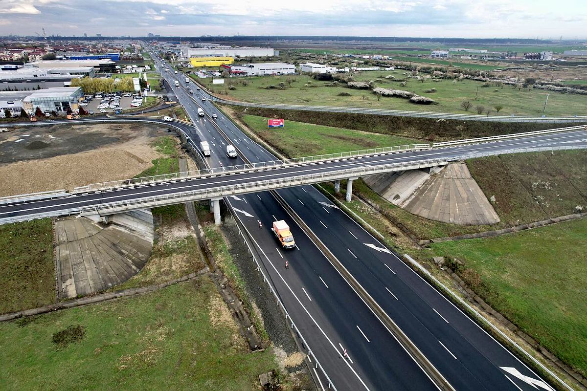 S-a redeschis circulația pe bretelele de coborâre/urcare pe centura ...