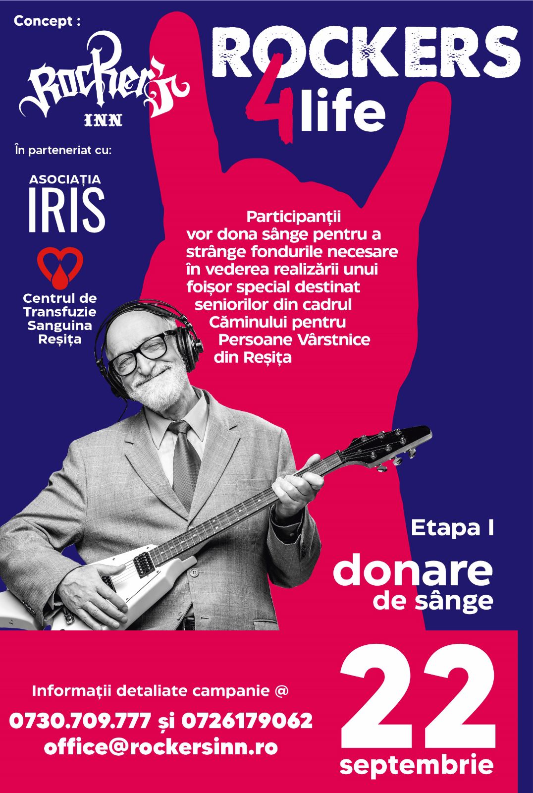 Rockeri pentru viață: campanie umanitară cu donare de sânge și ...