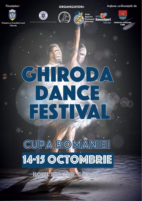 Cupa României la Dans Sportiv are loc în cadrul Ghiroda Dance Festival