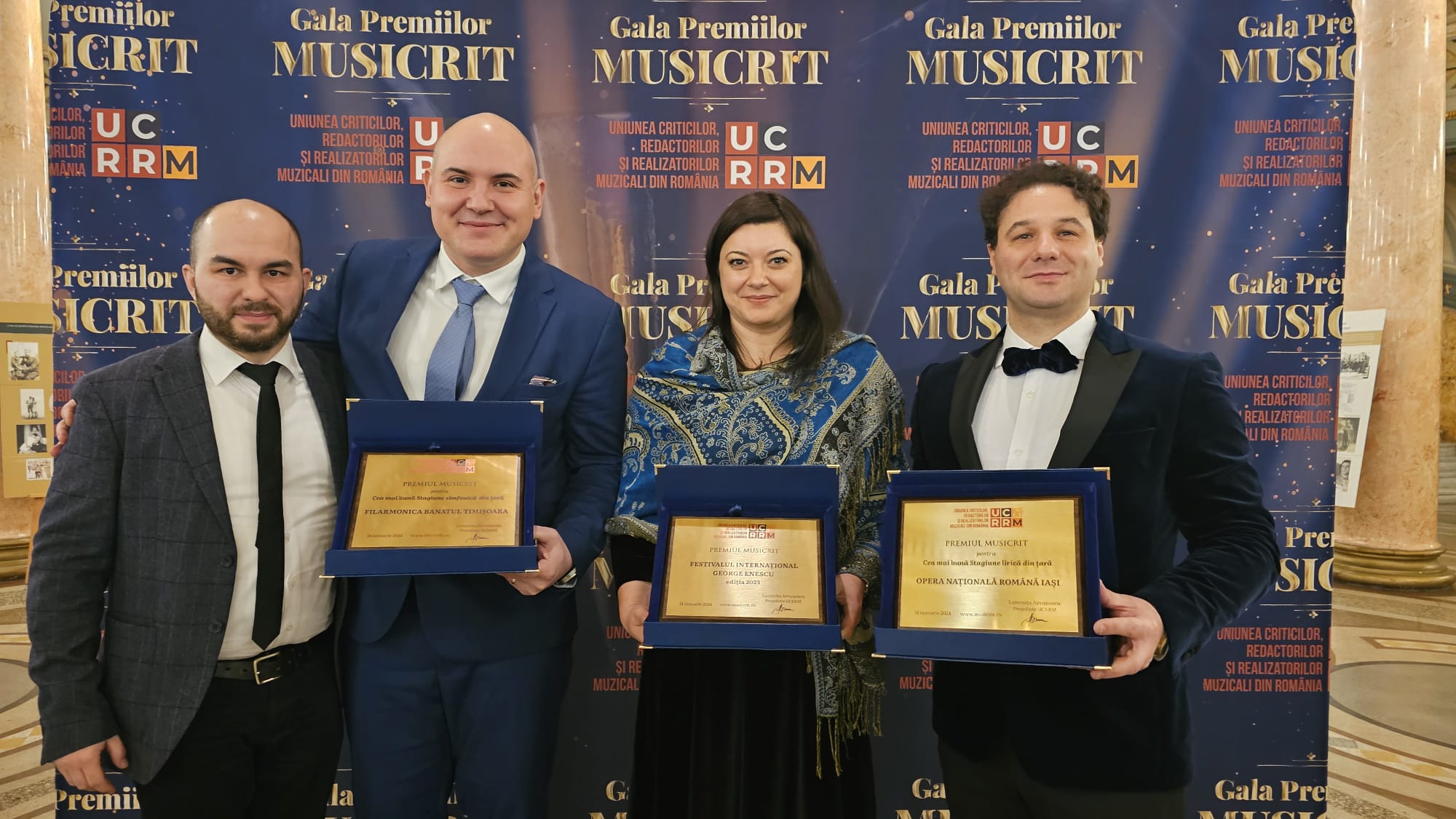 Cea mai bună stagiune: premiu pentru Filarmonica „Banatul” din Timișoara