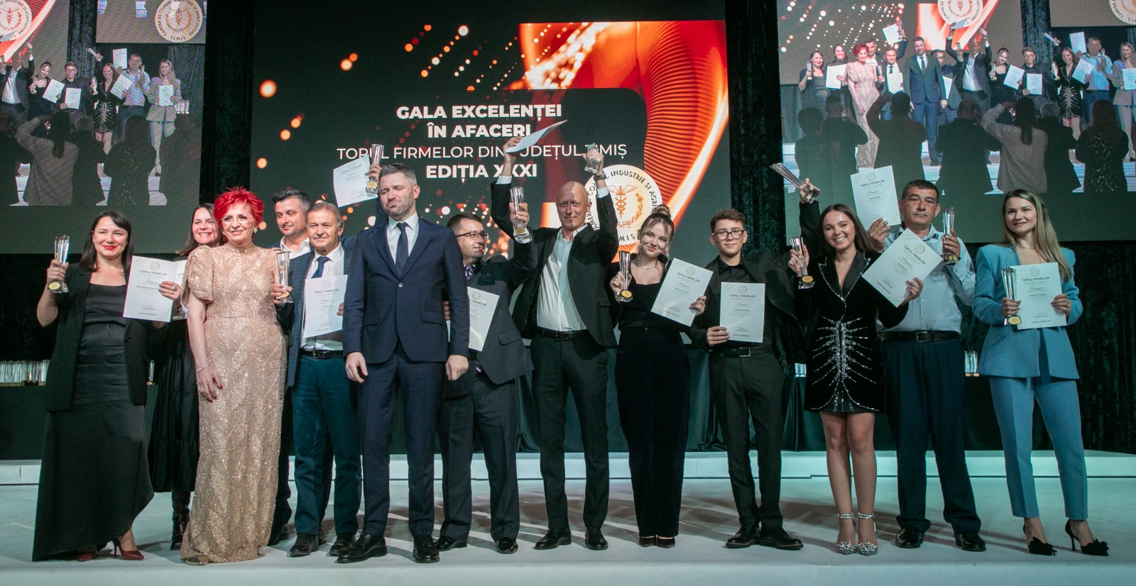 Compania Maxagro, recompensată la Gala „Topul firmelor” (P)